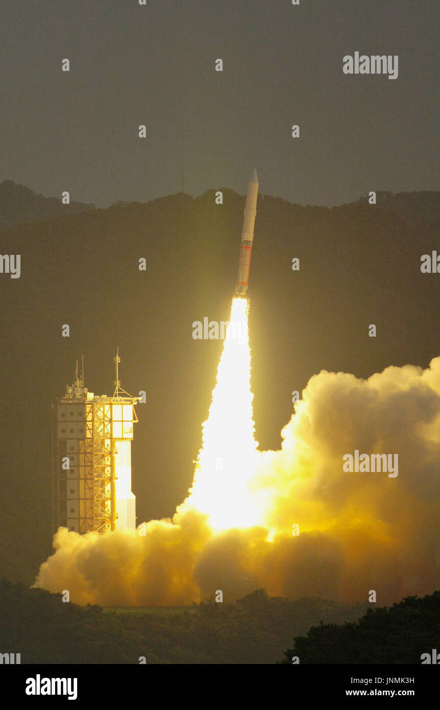 KAGOSHIMA, Japan - Japan successfully launched the M-5 solid-fuel ...