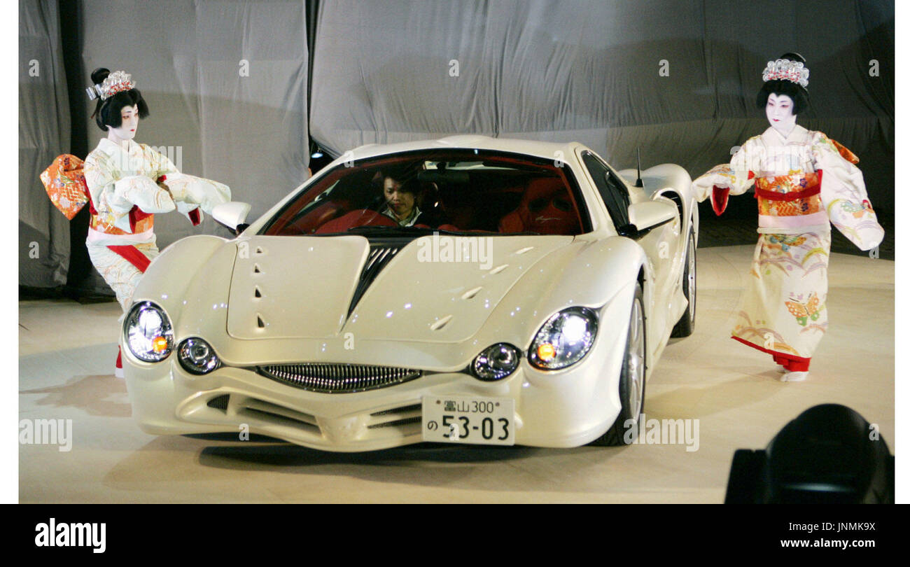 TOKYO, Japan - Japan's Mitsuoka Motor Co. unveils a new car called ...