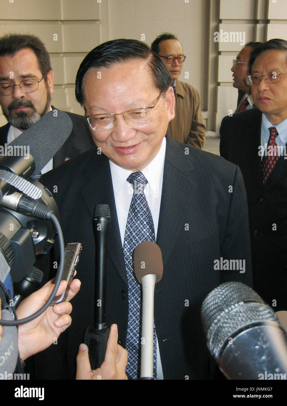 WASHINGTON, United States - Chinese State Councilor Tang Jixuan, a ...