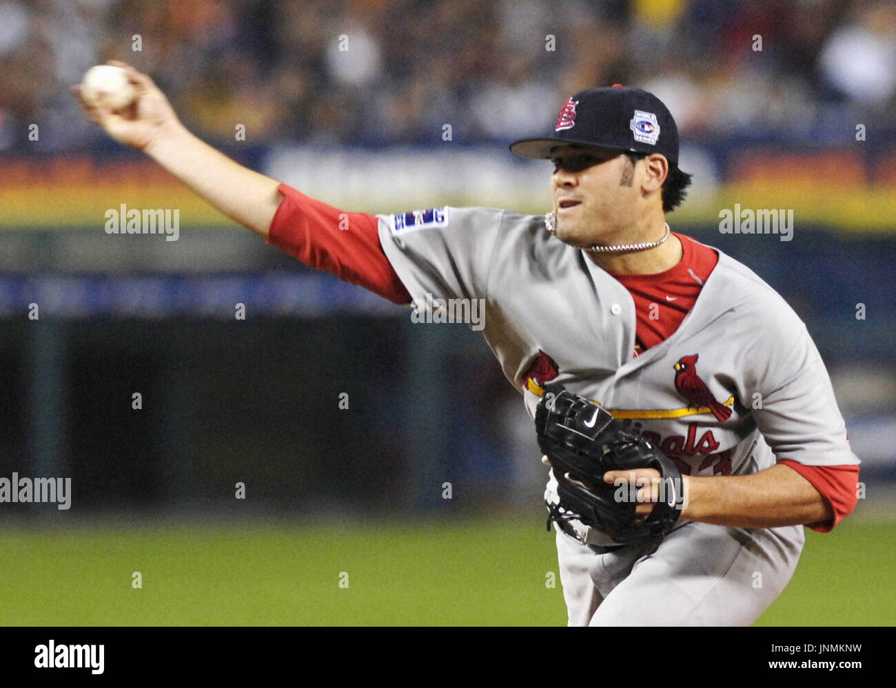 DETROIT, United States - St. Louis Cardinals starter Anthony Reyes ...
