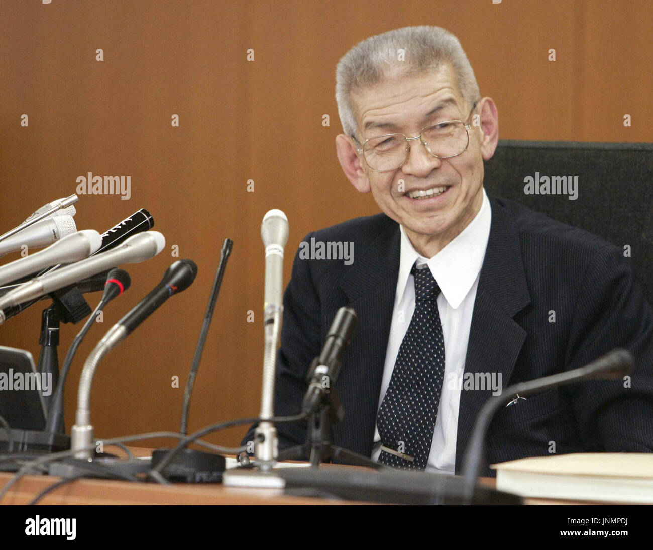 TOKYO, Japan - Yutaka Kosai, a bureaucrat-turned-economist, speaks at a ...