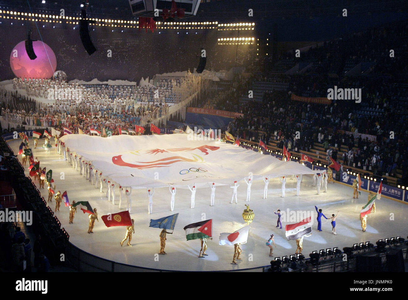 Asian winter games ceremony hi-res stock photography and images - Alamy