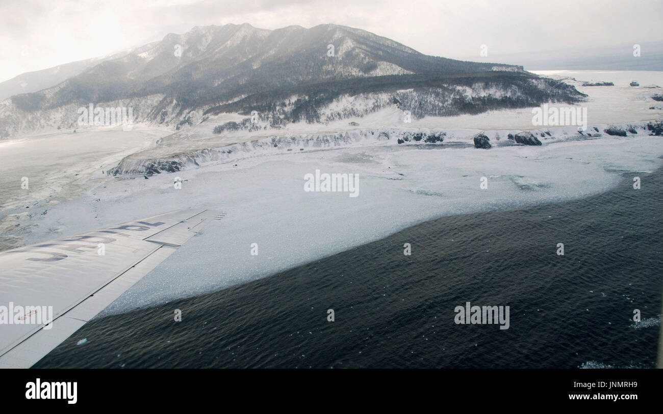 SAPPORO, Japan - Ice drift has shrunk this year in the Okhotsk Sea off ...