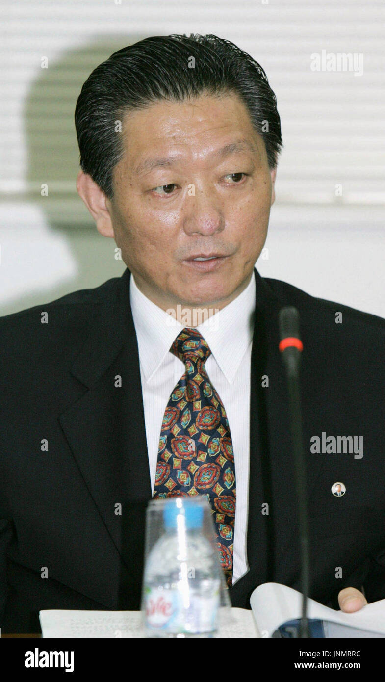 HANOI, Vietnam - North Korean representative Song Il Ho attends the ...