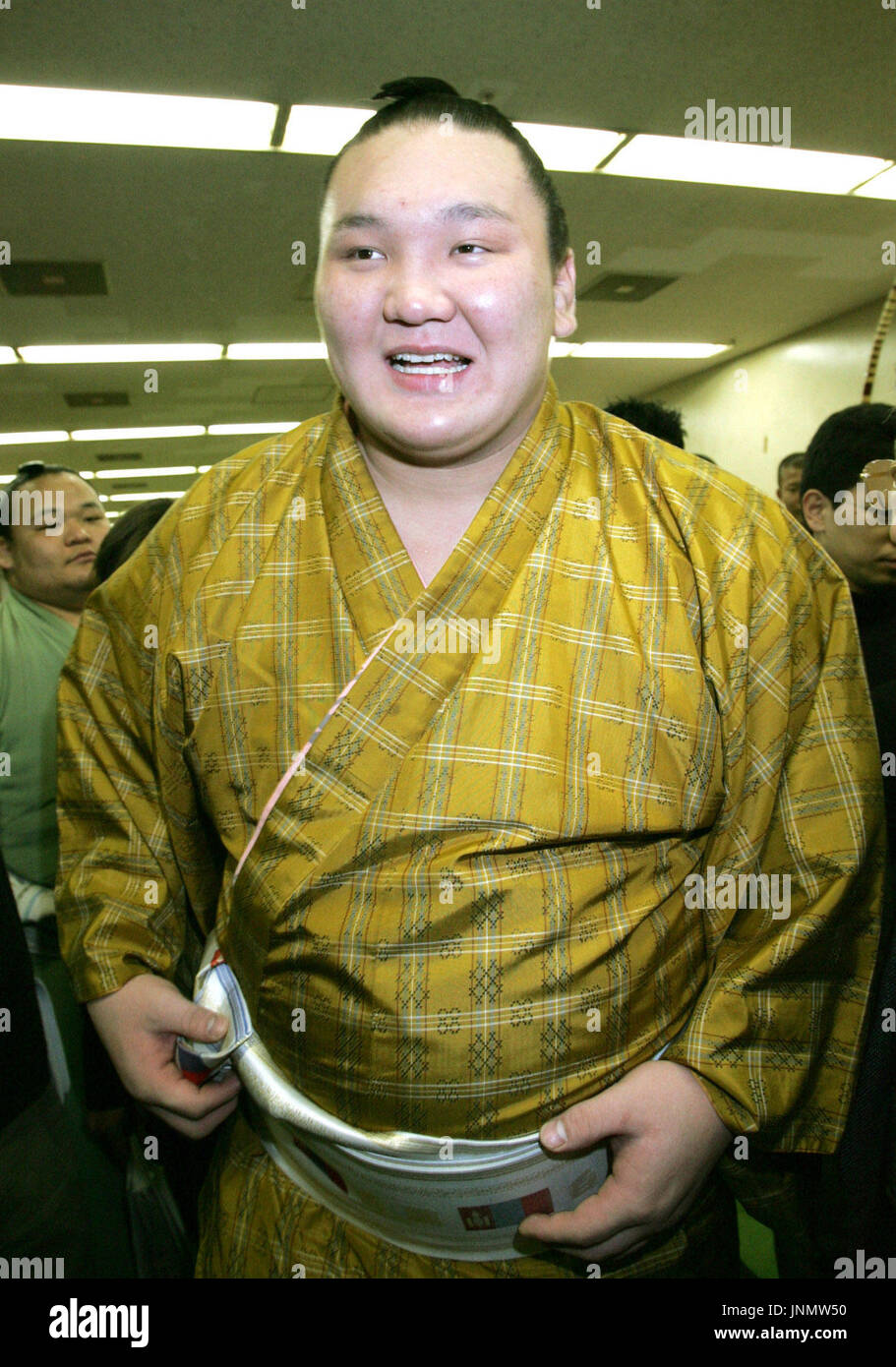 OSAKA, Japan - Mongolian sekiwake Hakuho on March 24 all but secured ...