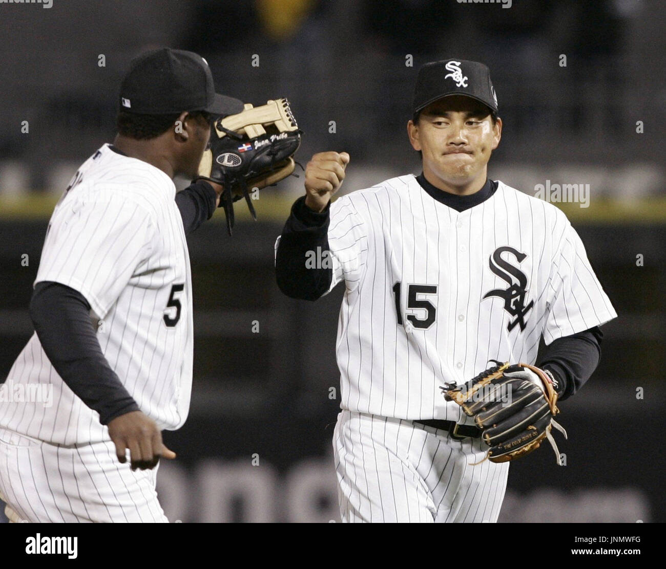 CHICAGO, United States - Chicago White Sox second baseman Tadahito ...
