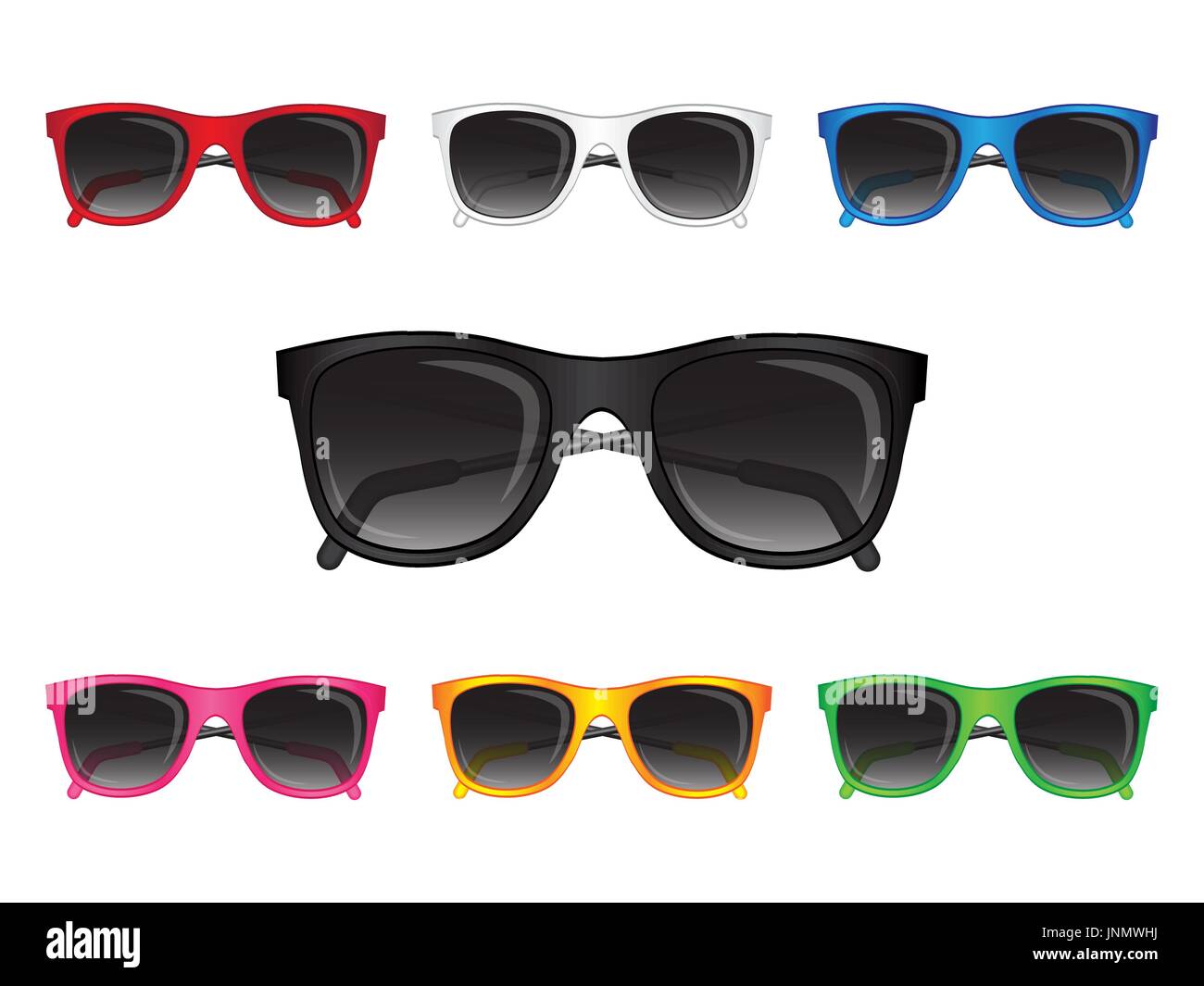 Sunglasses of different colors hi-res stock photography and images - Alamy