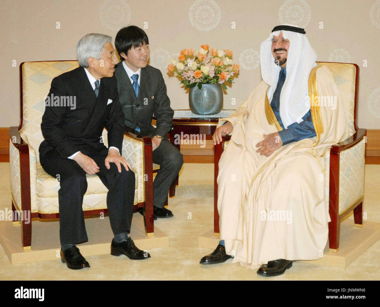 TOKYO, Japan - Saudi Crown Prince Sultan Bin Abdul Aziz (R) meets with ...