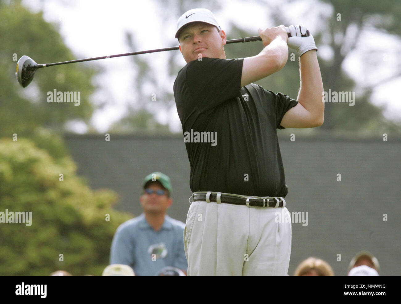 AUGUSTA, United States - American Chad Campbell, who is leading in the ...