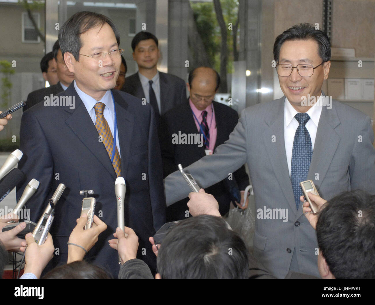 TOKYO, Japan - Wu Dawei (R), China's top delegate at the six-party ...