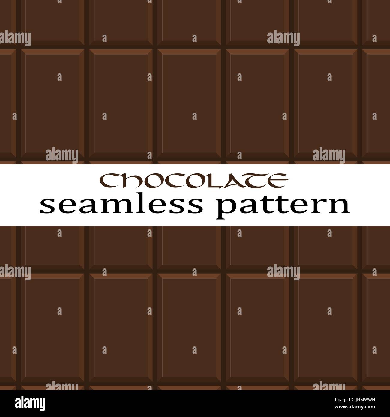 seamless chocolate brown pattern in realistic style Stock Vector Image ...
