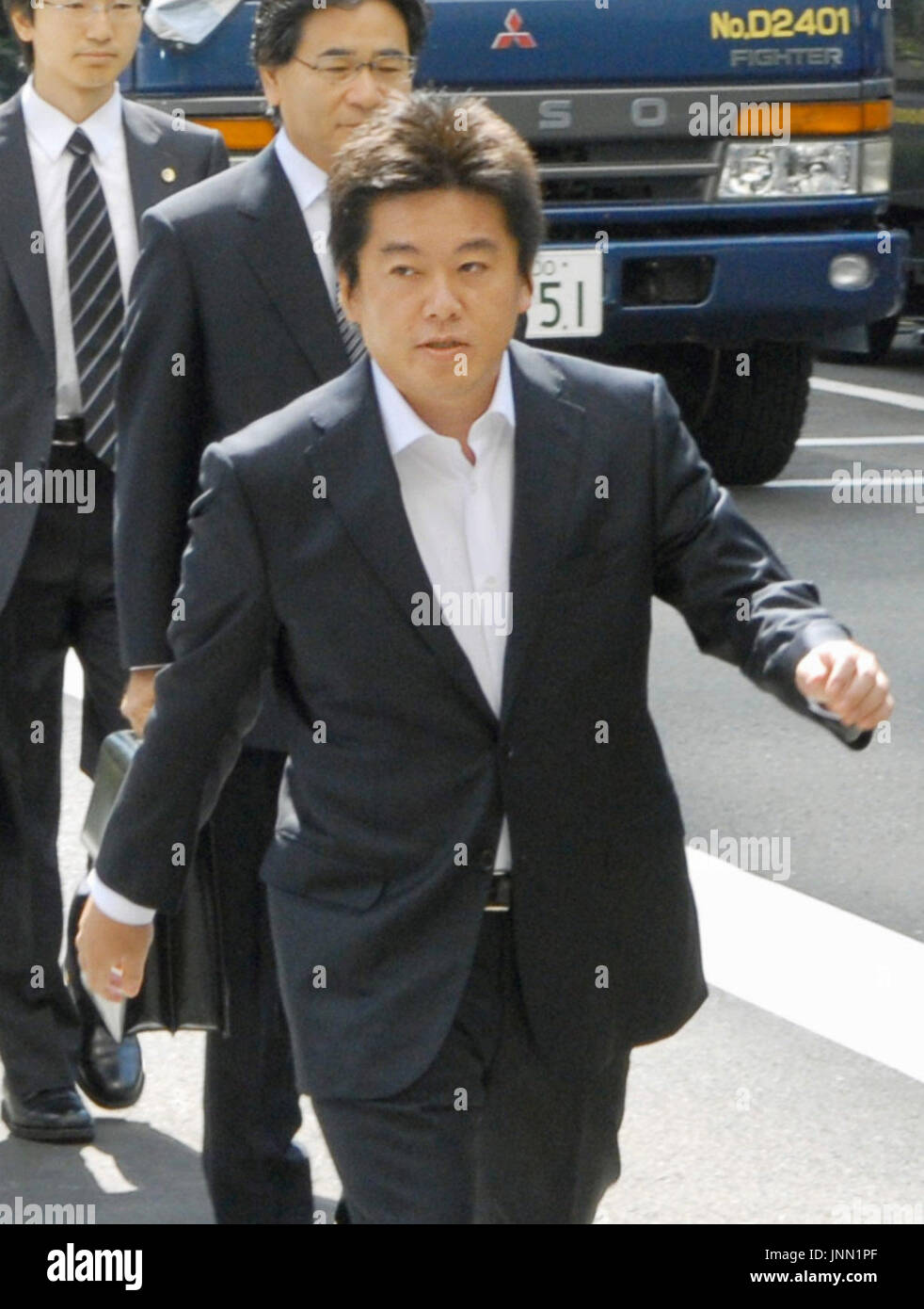 TOKYO, Japan - Livedoor Co. founder and former president Takafumi Horie ...