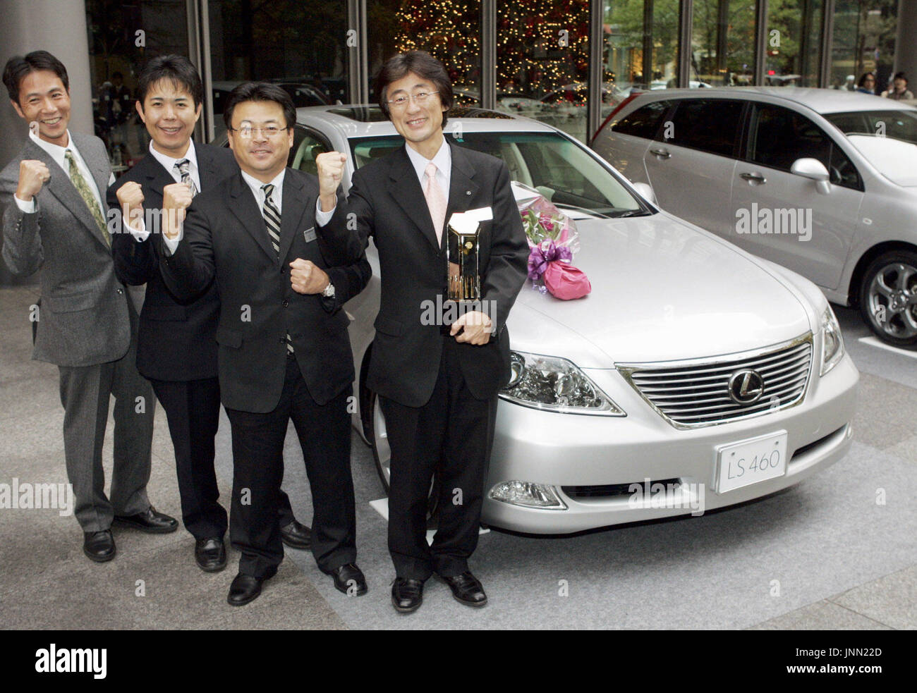TOKYO, Japan - Four men engaged in the development of Toyota Motor Corp ...