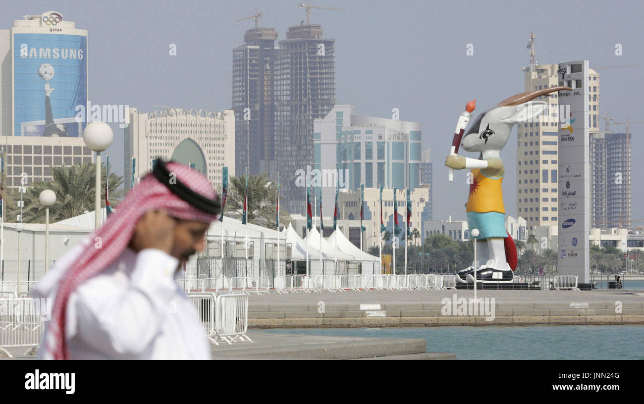 DOHA, Qatar - The 15th Asian Games will open in Doha, Qatar, on Dec. 1 ...
