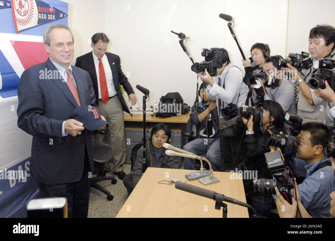 TOKYO, Japan - Boston Red Sox President and Chief Executive Officer ...