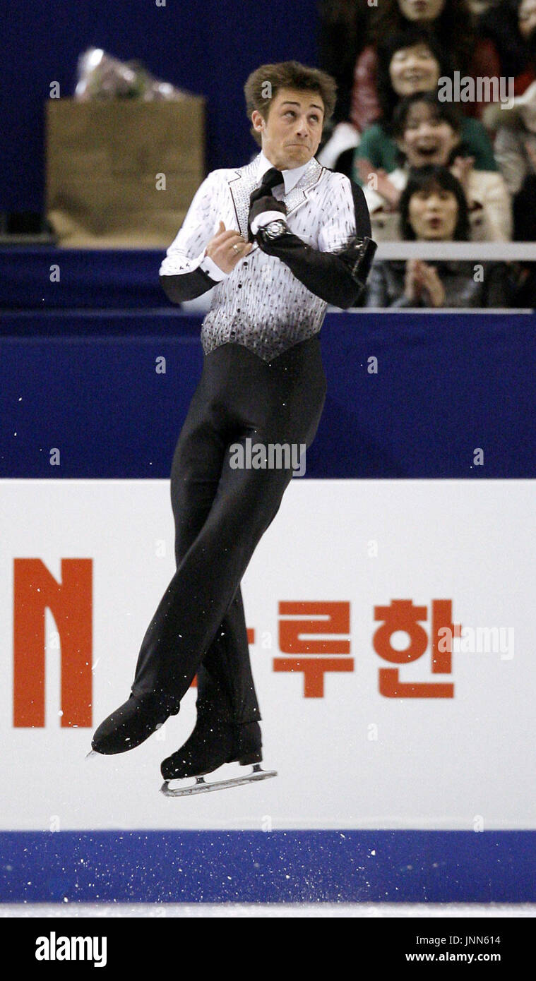 TOKYO, Japan - Brian Joubert of France performs during the men's short ...