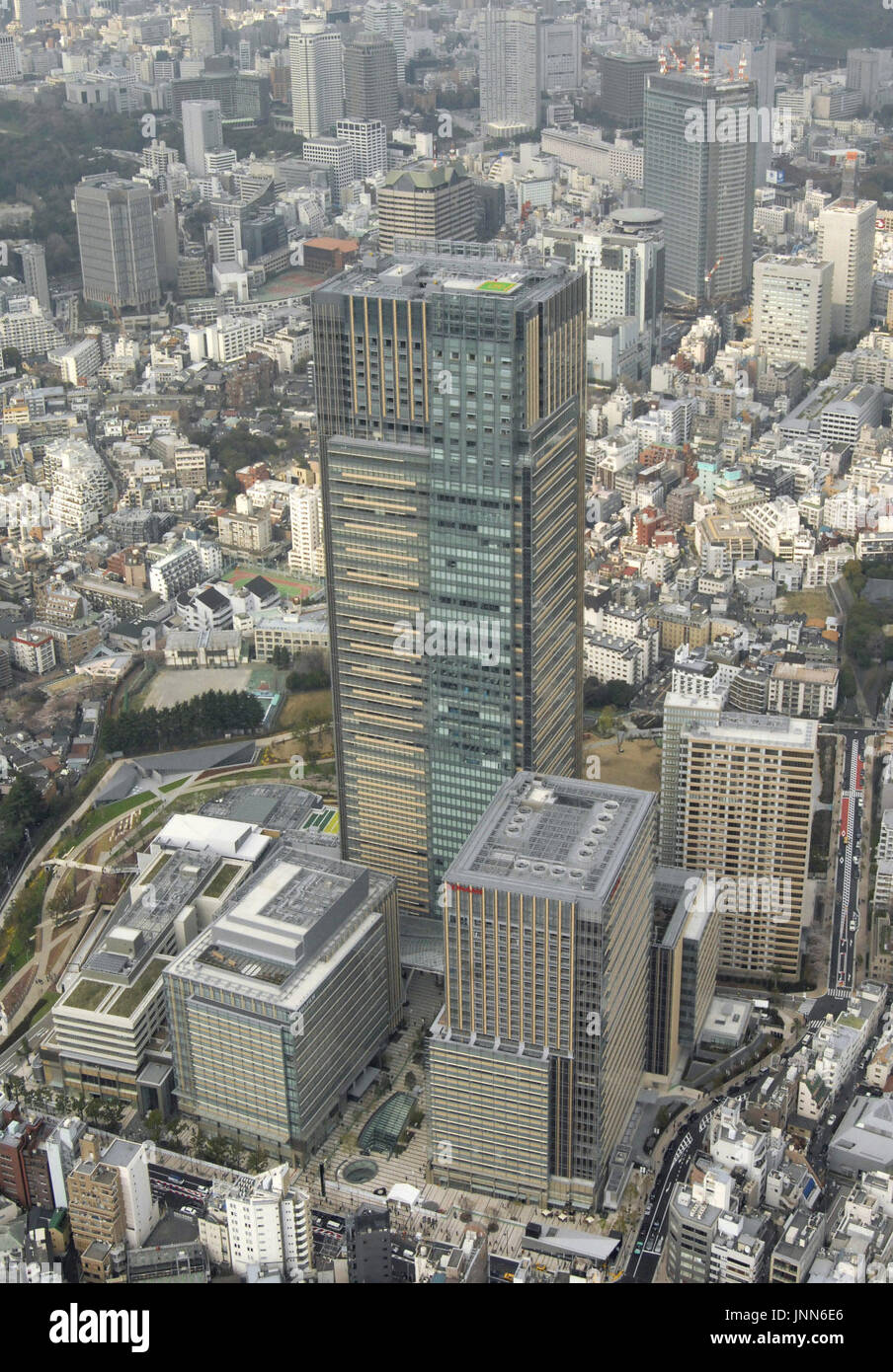 TOKYO, Japan - A new landmark business and commercial complex opened on ...