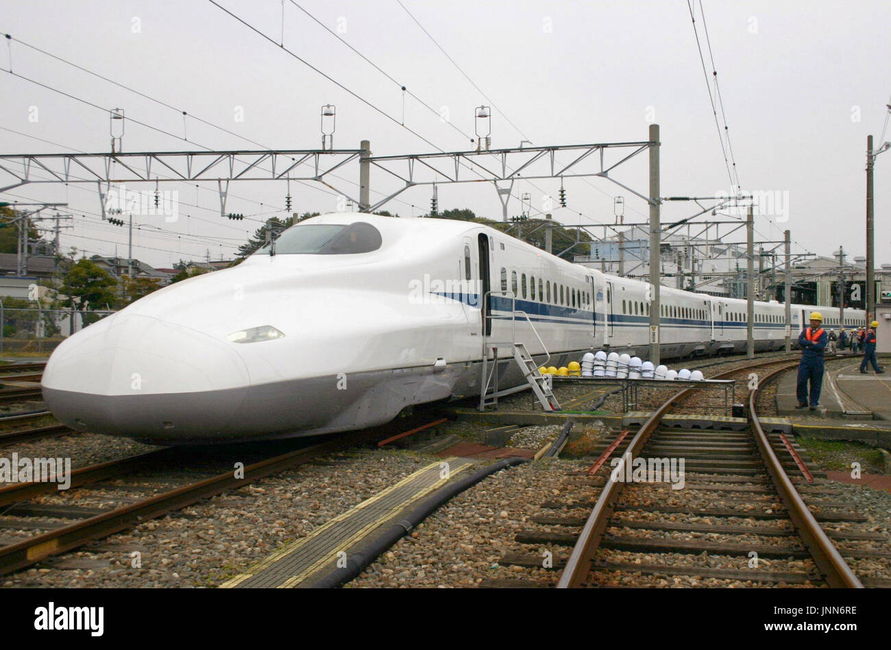 HAMAMATSU, Japan - A new Shinkansen model, the ''next-generation'' N ...