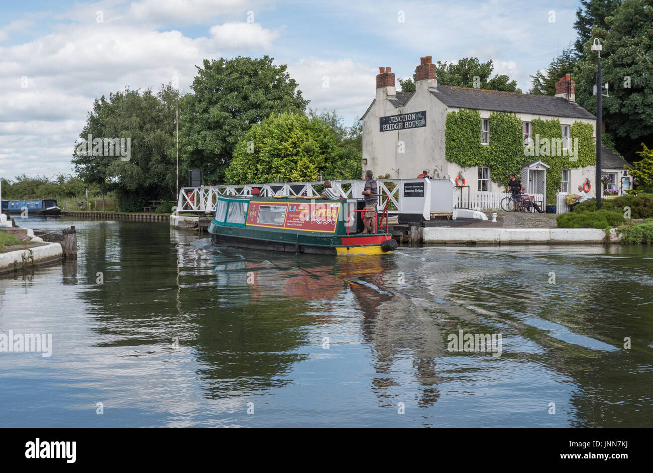 Saul Junction where the Gloucester, Sharpness and Stroudwater canals ...