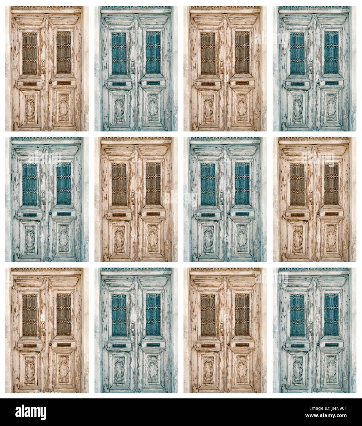 Collage Doors High Resolution Stock Photography and Images - Alamy