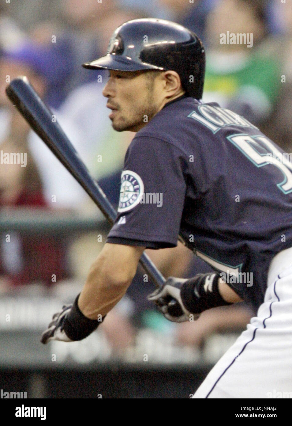 SEATTLE, United States - Seattle Mariners outfielder Ichiro Suzuki hits ...