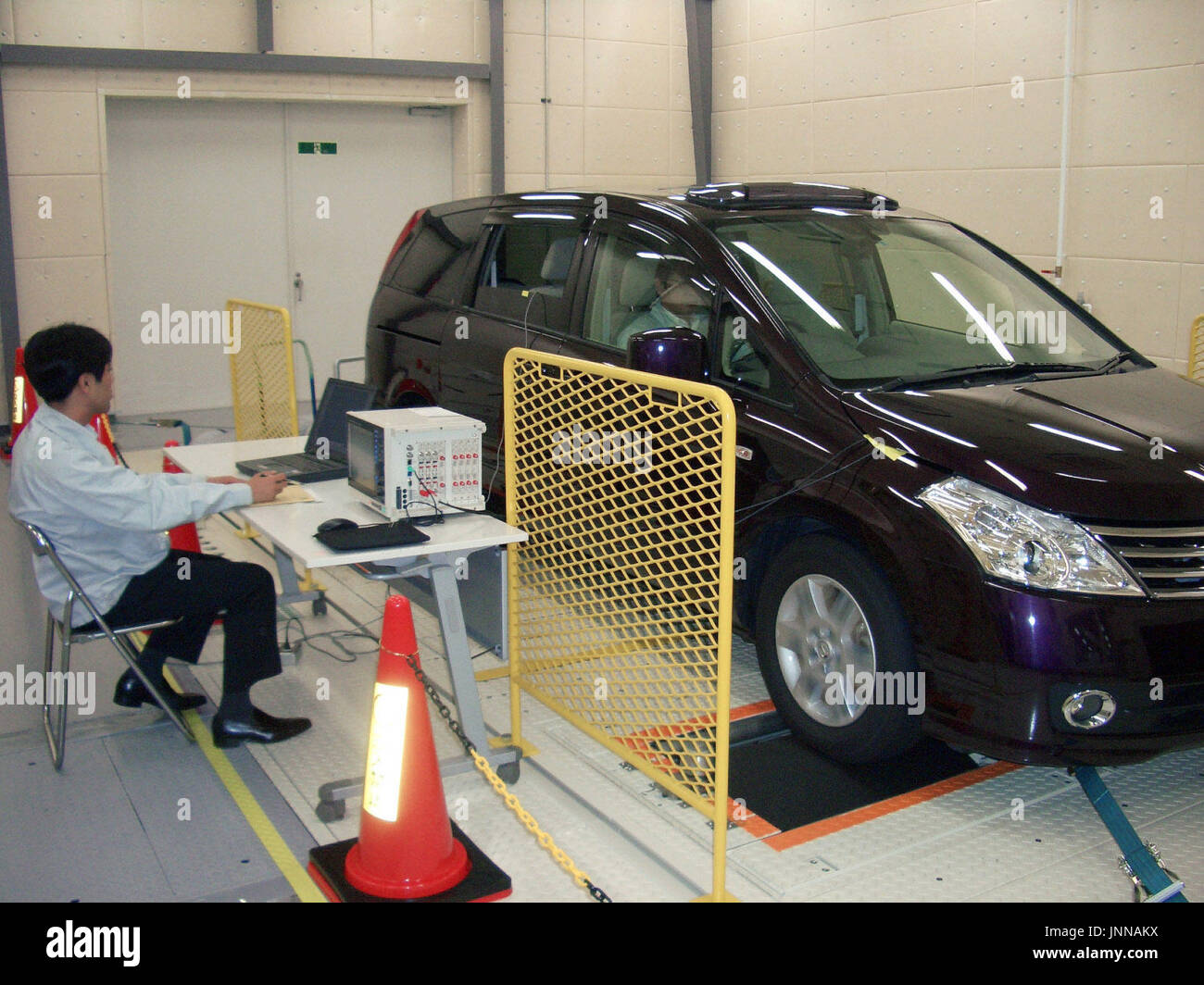 TOKYO, Japan - The newly-built Field Quality Center of Nissan Motor Co ...