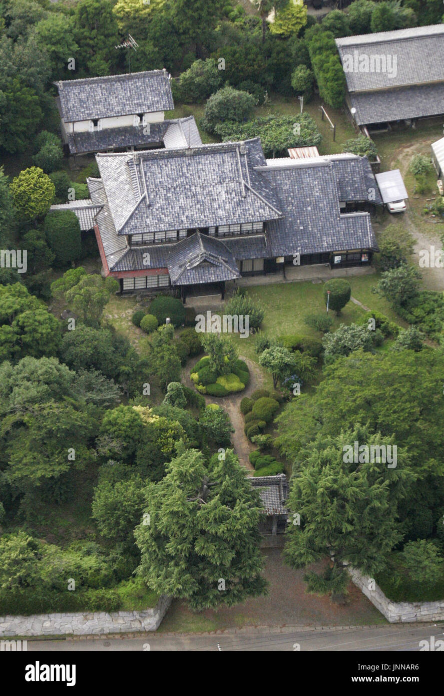 CHIKUSEI, Japan - Photo taken July 7, 2007, shows the house where the ...