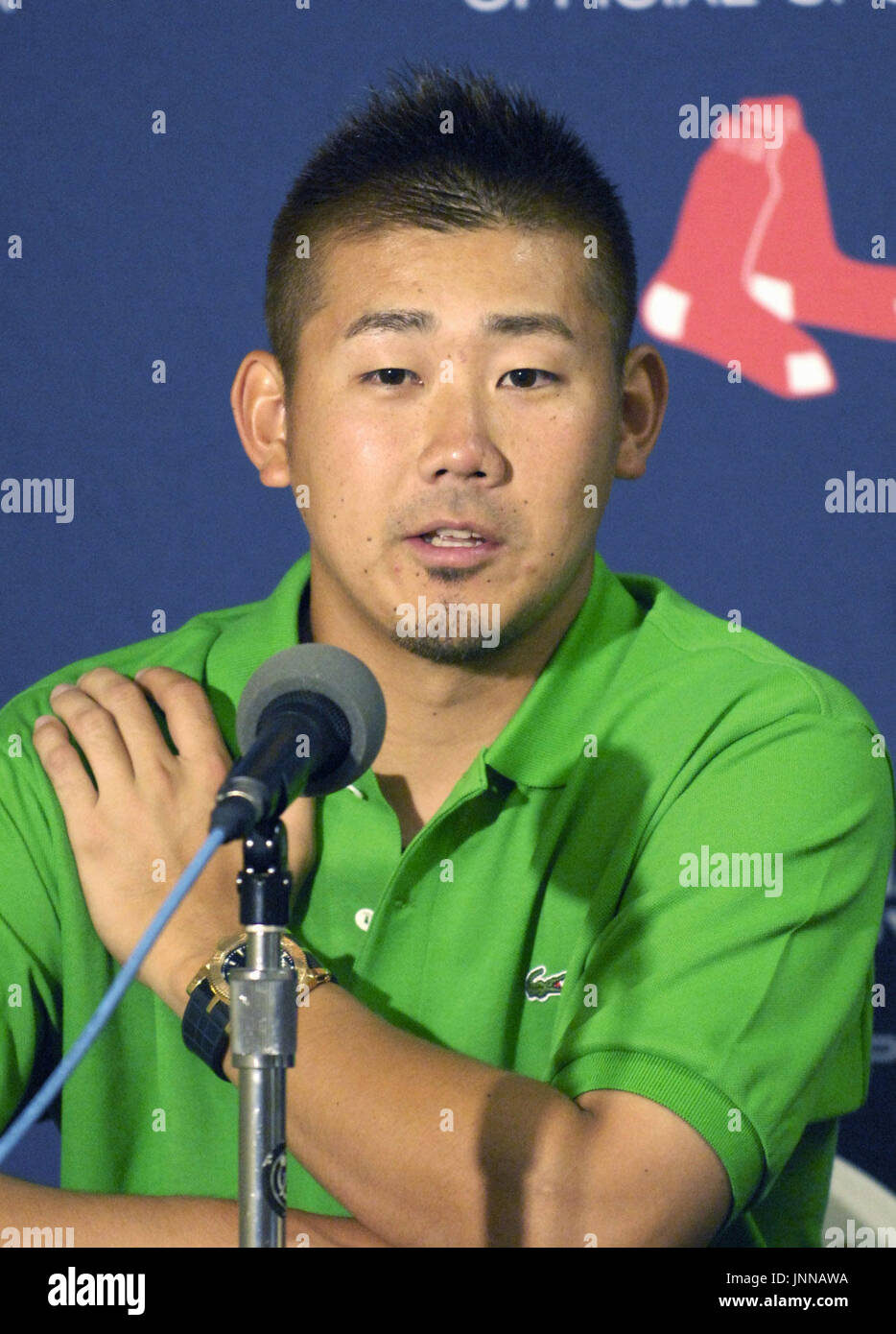 DETROIT, Untied States - Boston Red Sox starter Daisuke Matsuzaka ...