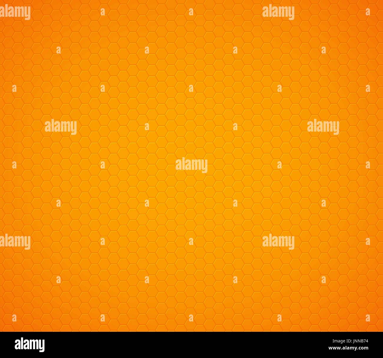 Orange yellow hexagon honeycomb background. Vector illustration Stock ...