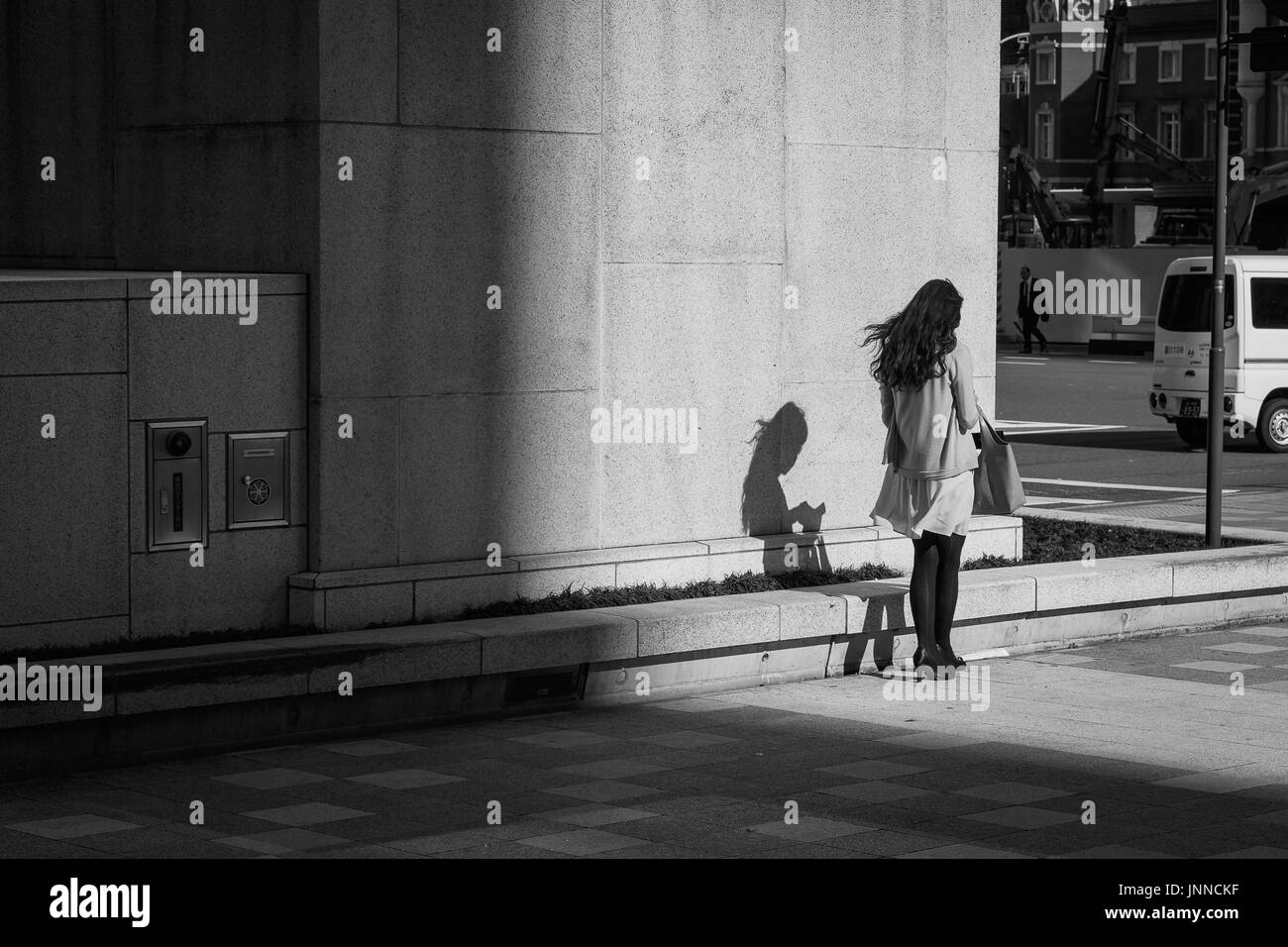 Asia mobile phone Black and White Stock Photos & Images - Alamy