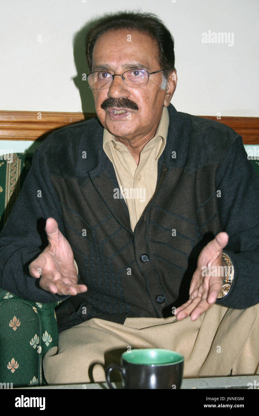 ISLAMABAD, Pakistan - Amin Faheem, vice chairman of the Pakistan ...