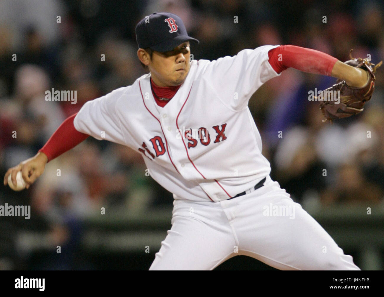 BOSTON, United States - Boston Red Sox starter Daisuke Matsuzaka ...