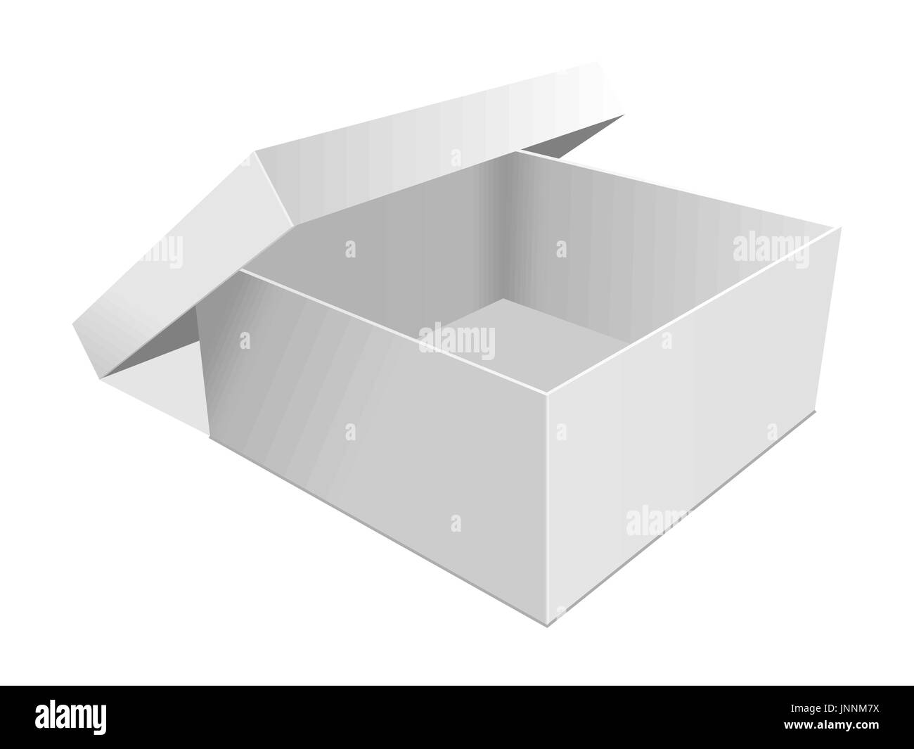empty paper box vector illustration Stock Vector Image & Art - Alamy