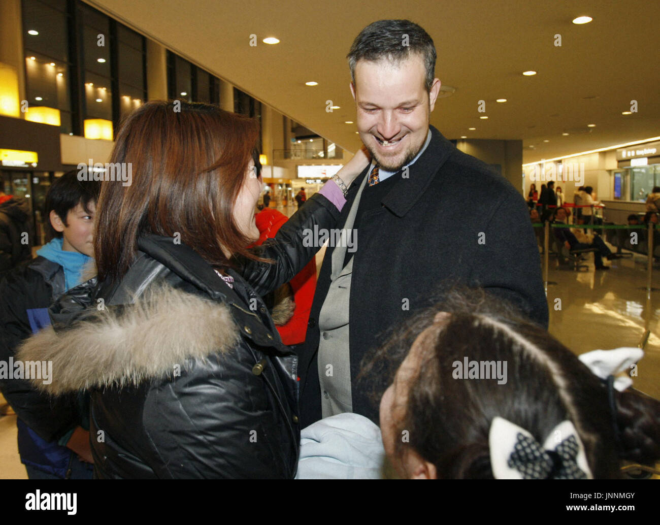 NARITA, Japan - Djamel Hamouni (R), an Algerian permanent resident of ...