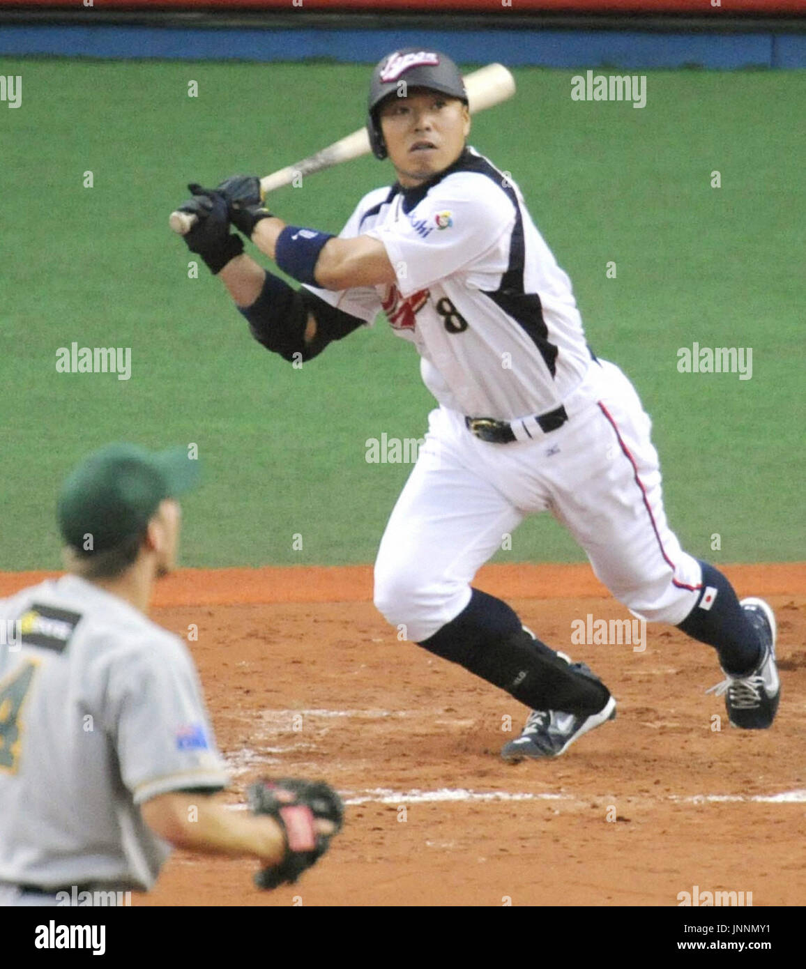 OSAKA, Japan - Tampa Bay Rays leadoff man Akinori Iwamura of the ...