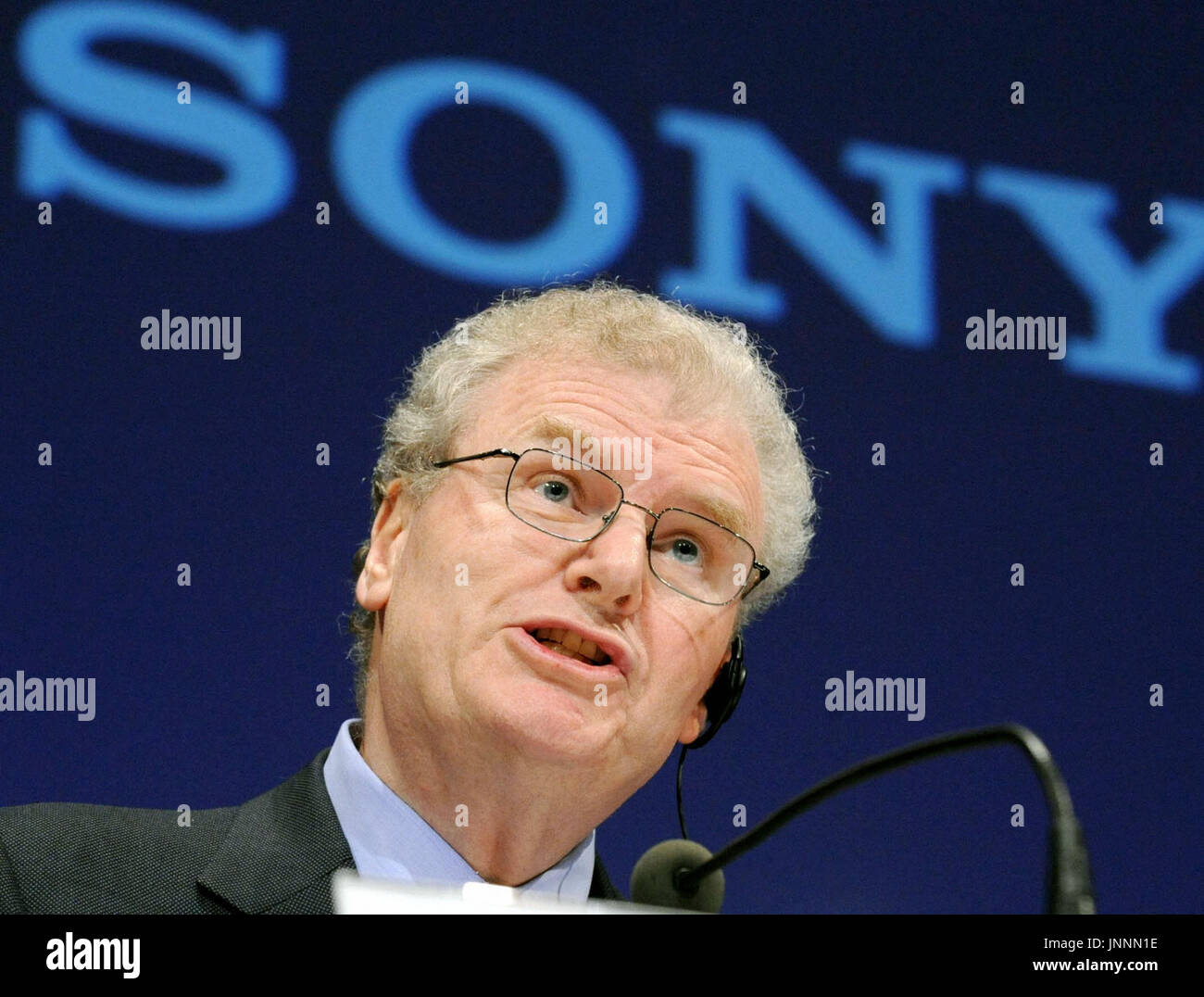 TOKYO, Japan - Sony Corp. Chairman Howard Stringer speaks at a press ...