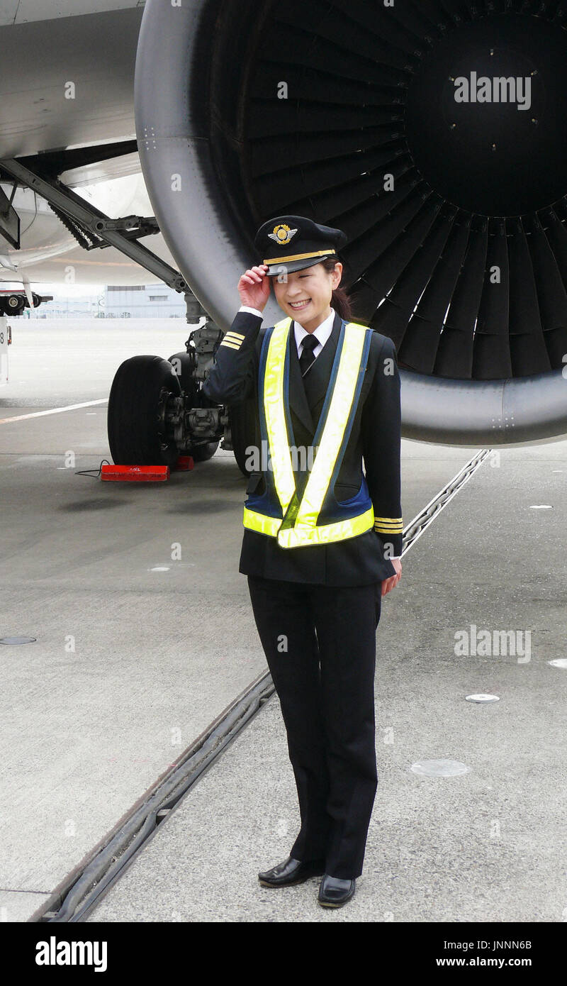 TOKYO, Japan - Madoka Tachikawa, a co-pilot of Japan Airlines Corp ...