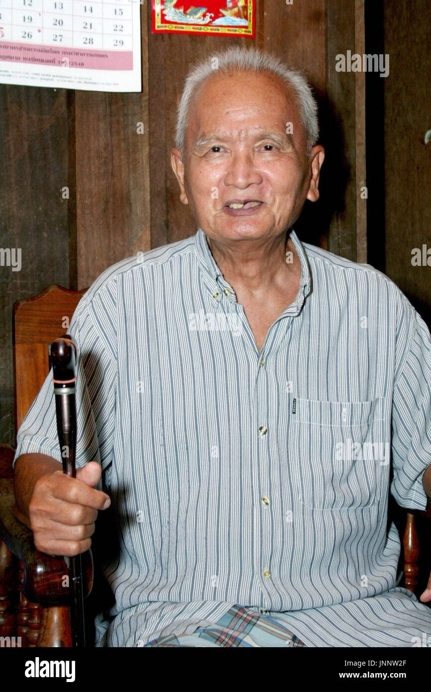 PAILIN, Cambodia - Former Khmer Rouge leader Nuon Chea, better known as ...