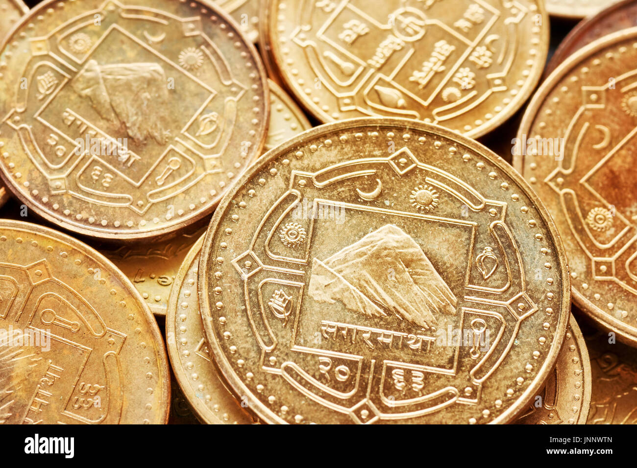The nepalese rupee currency hi-res stock photography and images - Alamy