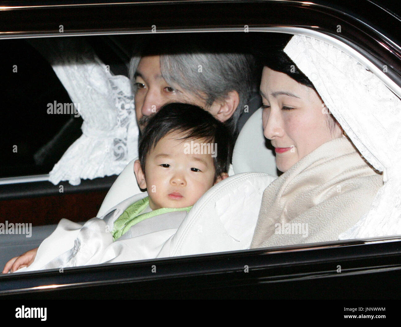 TOKYO, Japan - Prince Akishino, Princess Kiko and their son Prince ...