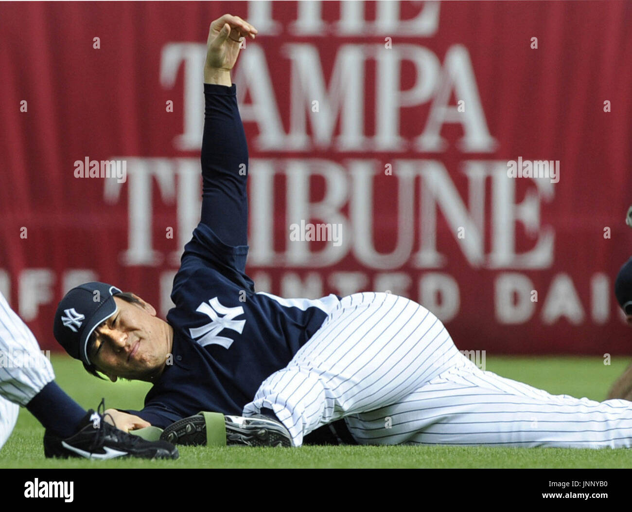 TAMPA, United States - New York Yankees outfielder Hideki Matsui ...