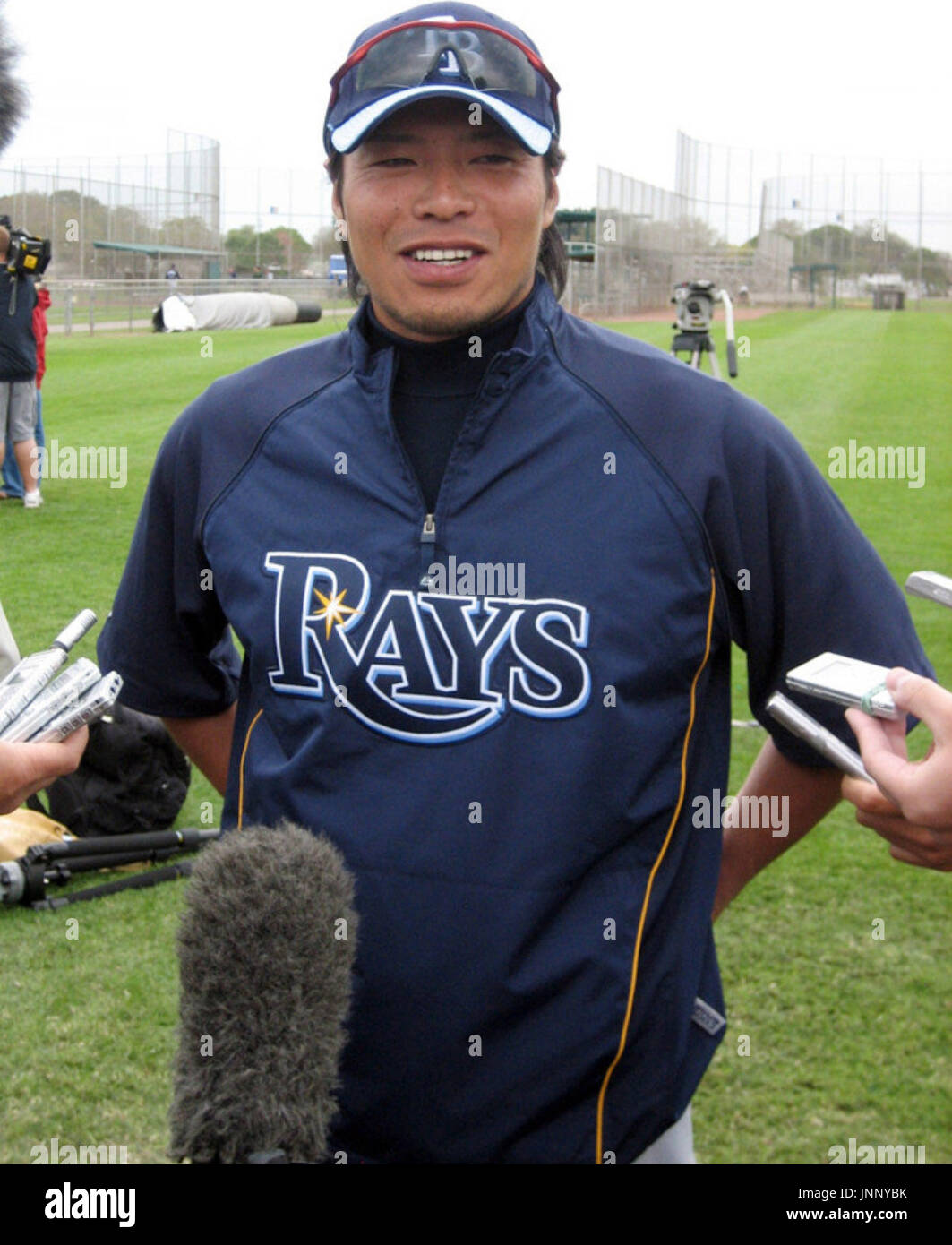 ST. PETERSBURG, United States - Tampa Bay Rays infielder Akinori ...