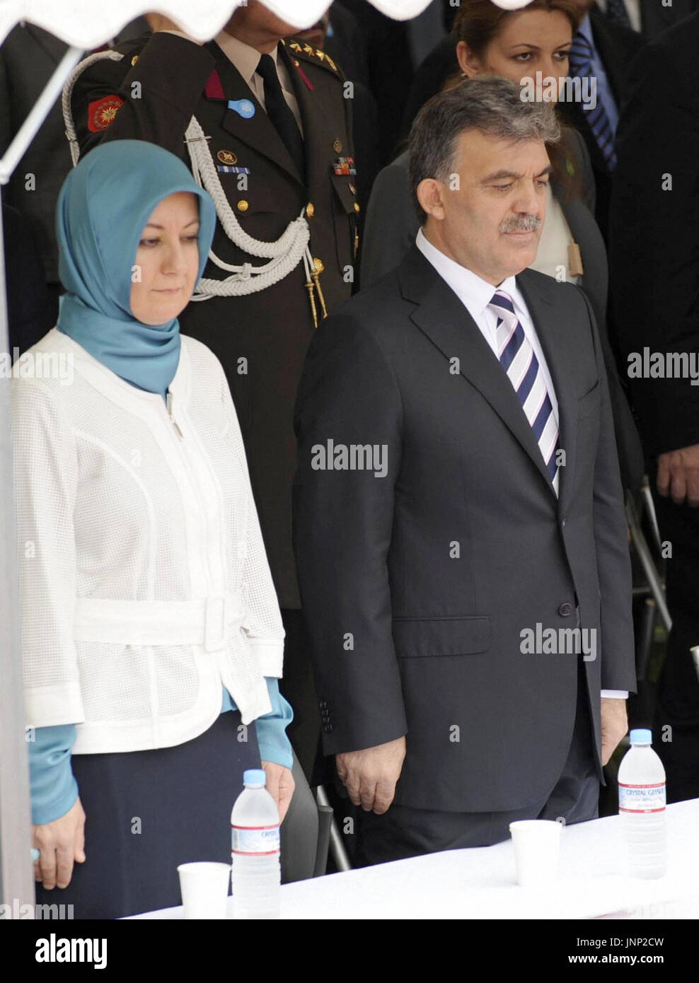 KUSHIMOTO, Japan - Turkish President Abdullah Gul and his wife ...