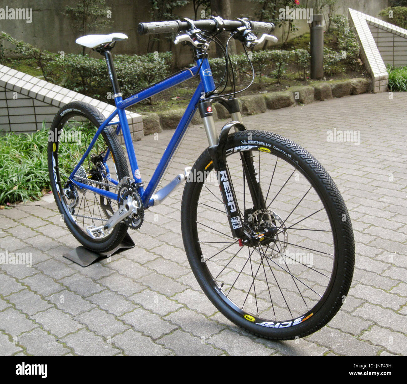 TOKYO, Japan - Photo shows the Subaru XB bicycle Fuji Heavy Industries ...