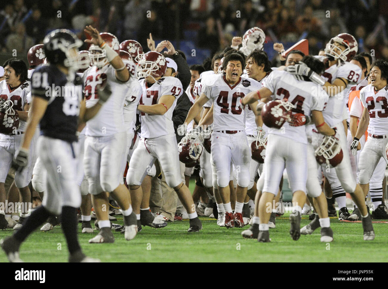TOKYO, Japan - Ritsumeikan University's American football team ...