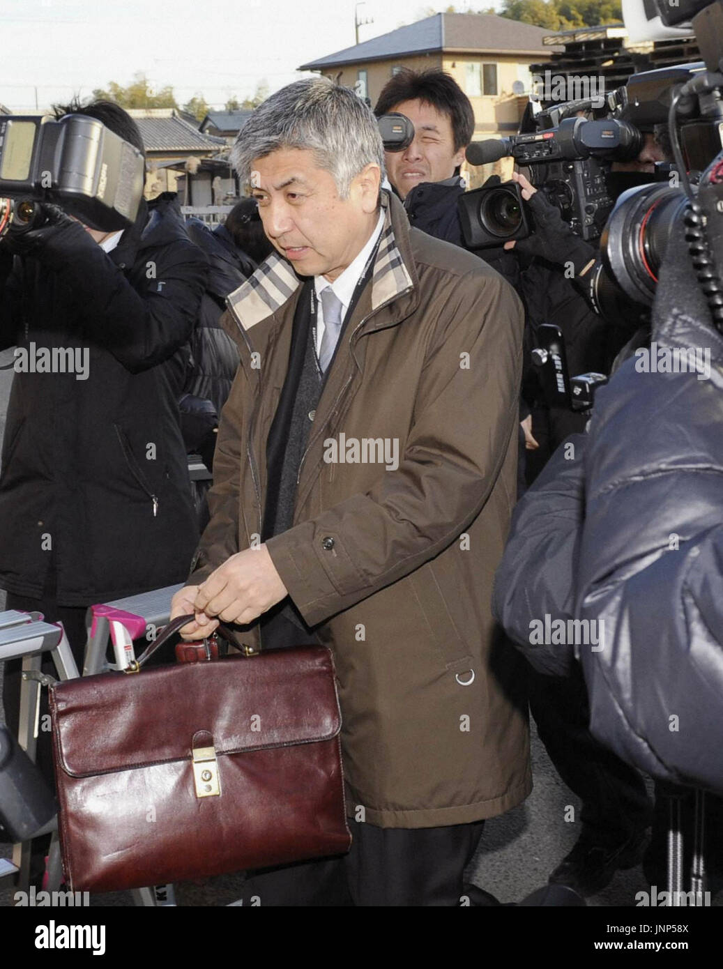 ICHINOMIYA, Japan - Yoshihito Mori, president of agricultural products ...