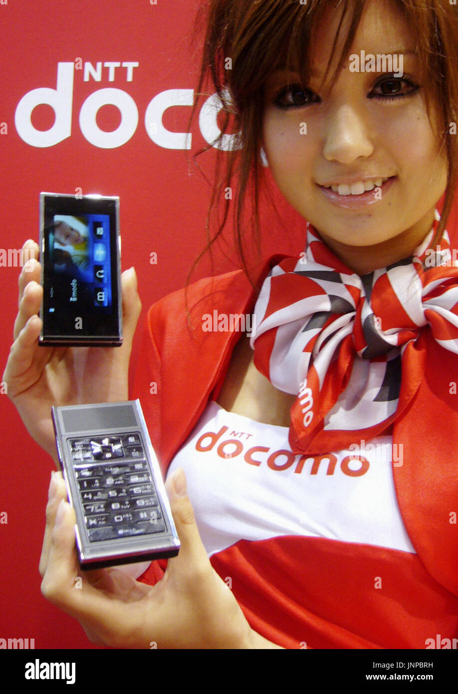 CHIBA, Japan - A woman in this undated photo shows off a future type of ...