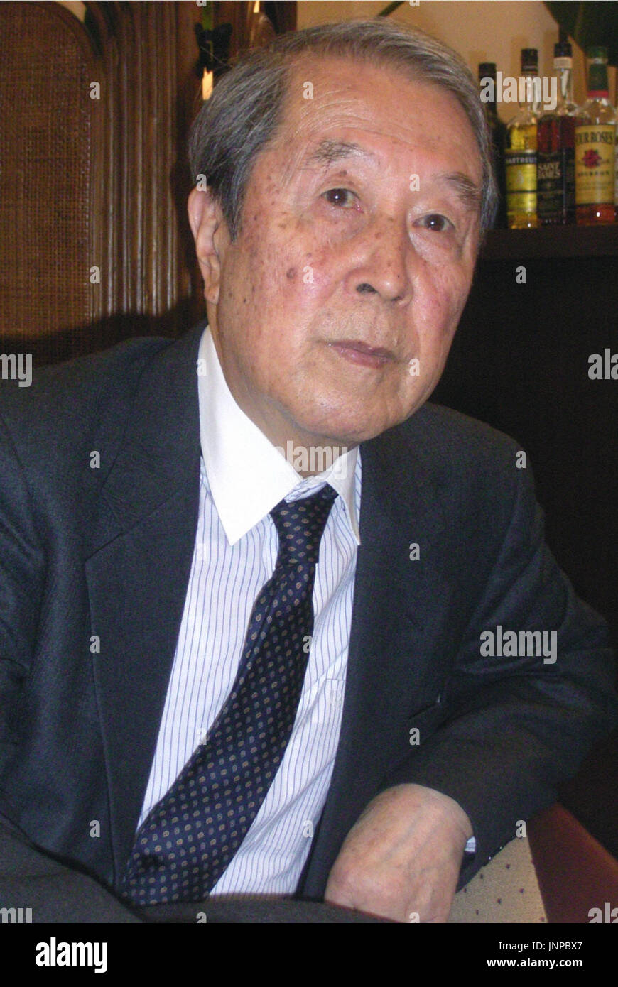 TOKYO, Japan - U.S. scientist Yoichiro Nambu (file photo taken in Kyoto ...