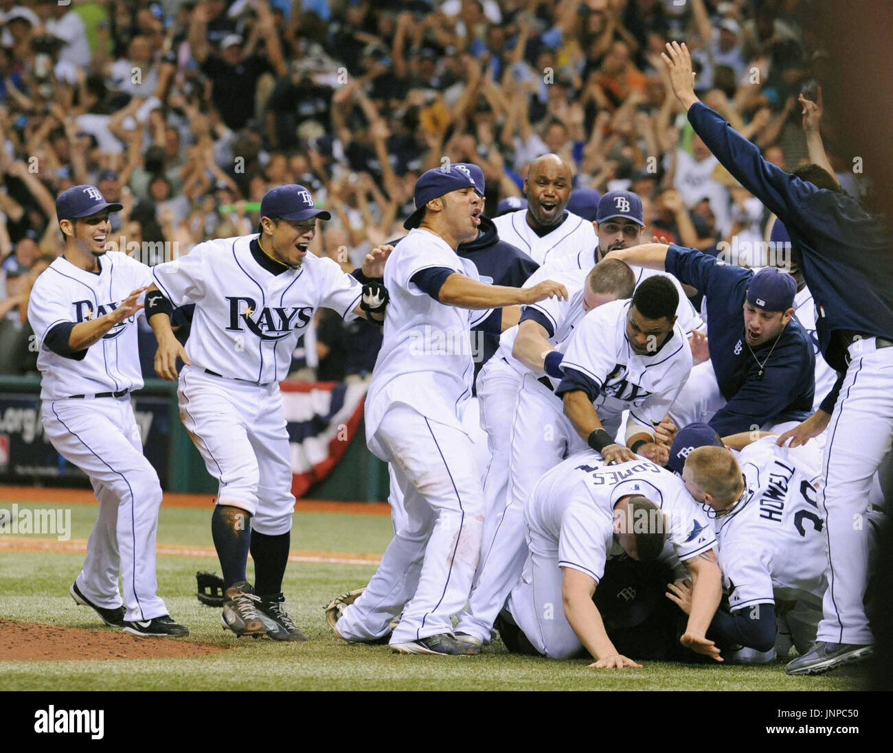 ST. PETERSBURG, United States - Tampa Bay Rays' Akinori Iwamura of ...
