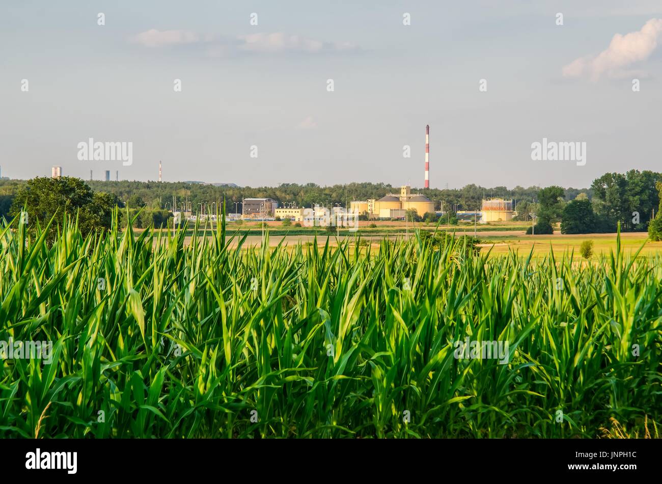 Waste treatment tower hi-res stock photography and images - Alamy